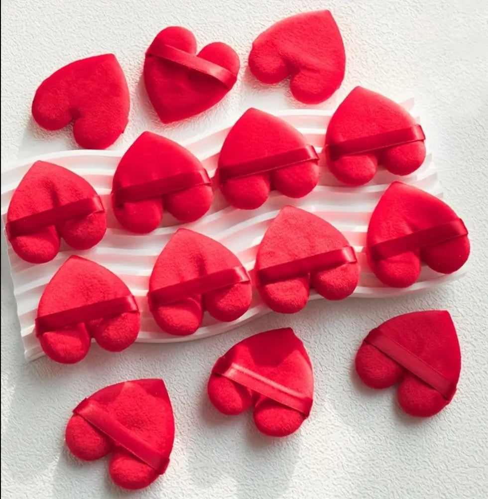Heart Shaped Powder Sponges – Tonality